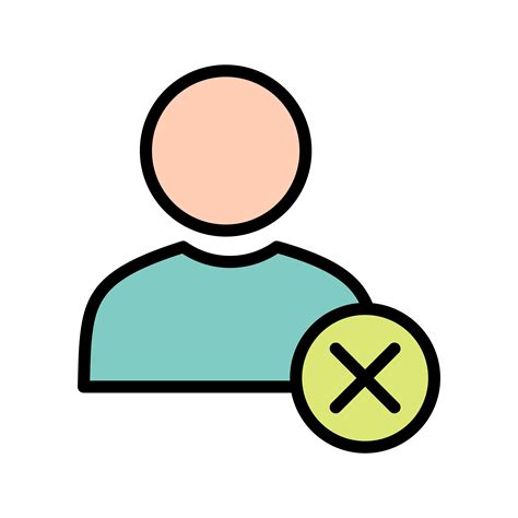 Remove User Vector Icon 378501 Vector Art At Vecteezy