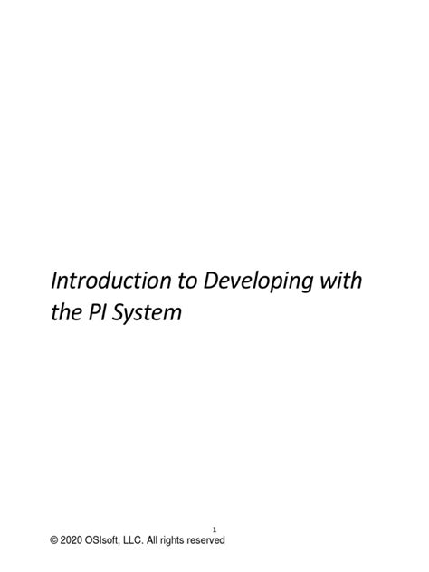 intro to pi system dev tech workbook pdf arc gis esri
