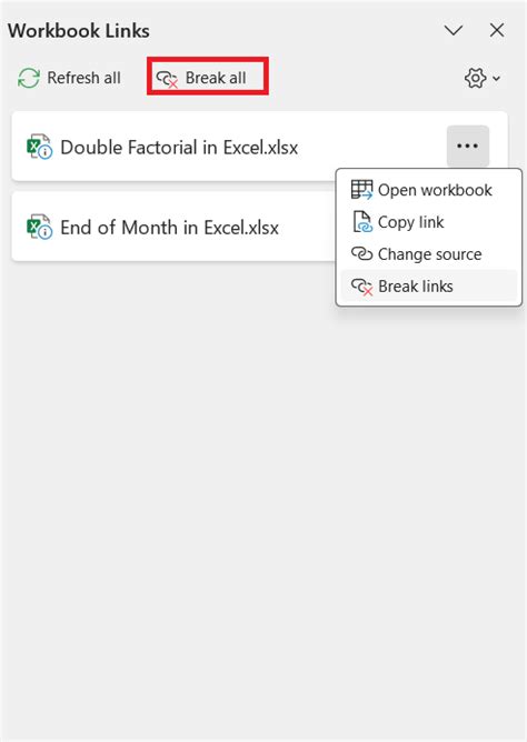 the ultimate guide to break links in excel myexcelonline