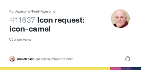 Icon Request Icon Camel · Issue 11637 · Fortawesomefont Awesome · Github