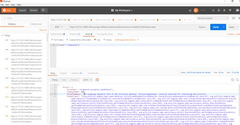 Alfresco Complete Task Alfreso Rest Api Stack Overflow