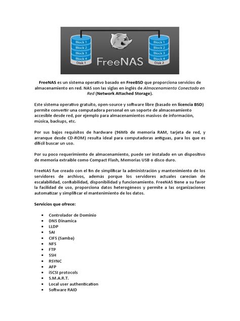 Raid Con Freenas Pdf Software Del Sistema Edad De Información