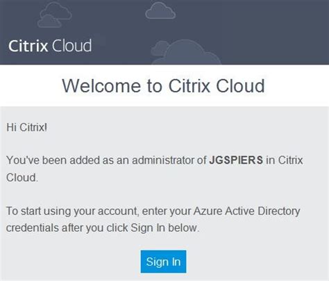 Azure Active Directory Authentication To Citrix Cloud JGSpiers Com