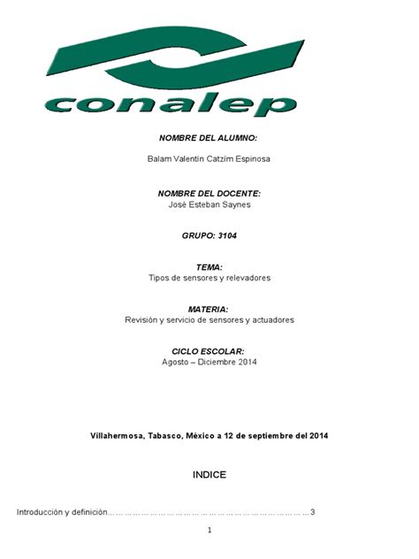 Proyecto De Sensores Y Actuadores Pdf Solenoide Corriente Eléctrica