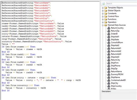 named data sources in btxml file not being passed to vb script in template bartender support