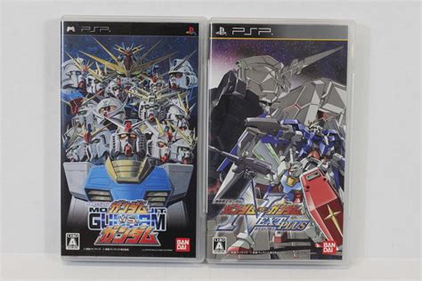 Lot Of Mobile Suit Gundam VS Gundam Next Plus CIB B SONY PlayStation Portable PSP Retro