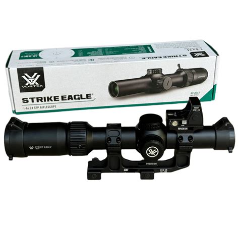 Vortex Strike Eagle 1 6 Sfp Lpvo With Mount And Piggyback Red Dot Fa