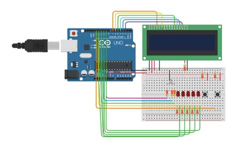 Circuit Design Copy Of Multi Choice Text Adventure Game Tinkercad