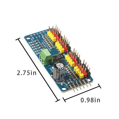 16 Kanal 12 Bit Pwm Servotreiber I2c Schnittstelle Pca9685 Modul Für Arduino Oder Raspberry Pi