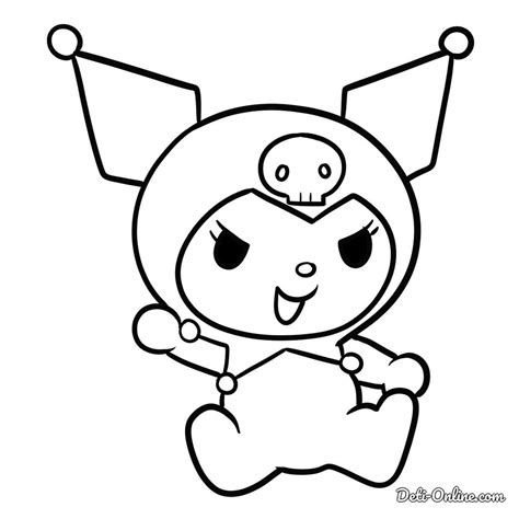 Раскраски для девочек куроми распечатать бесплатно