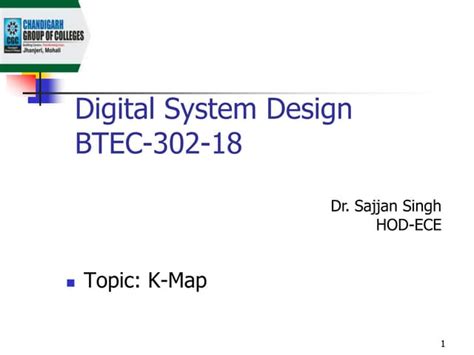 ece 3rd unit no 1 k map dsd ppt