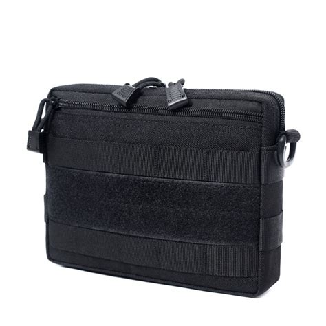 전술 관리 Molle 파우치 군사 Molle 파우치 수평 다목적 유틸리티 가제트 Edc 도구 가방 매거진 손전등 지도용