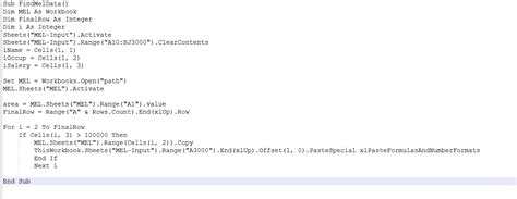 Vba Copy Rows Depending On Column Value Stack Overflow