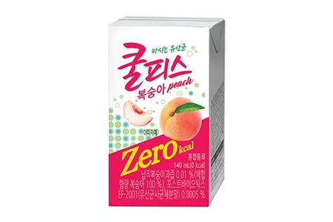 과일·야채음료 쿨피스 복숭아 테트라 140mlx24입 음료 음료수 오늘의집 쇼핑
