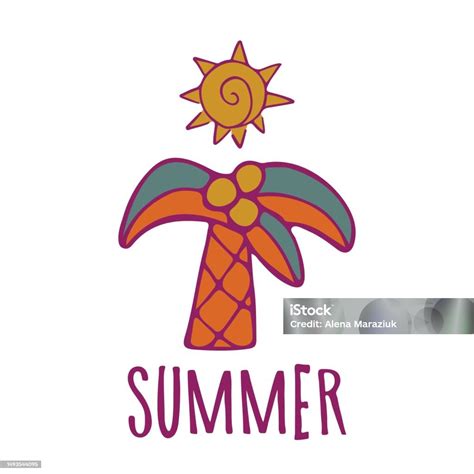 화려한 아름 다운 여름 스티커입니다 여름 항해 손으로 그린 글자 벡터 세트입니다 디자인 요소의 밝은 장식 세트입니다 모든 개체가