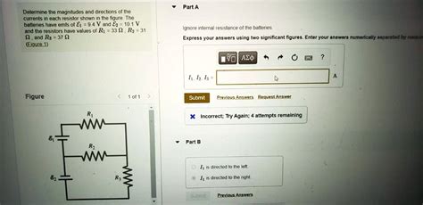 Determine The Magnitudes And Directions Of The Currents In Each
