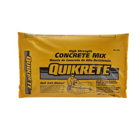 Quikrete Concrete Mix 10 Lb Mfr 1101 10 Ace Hardware