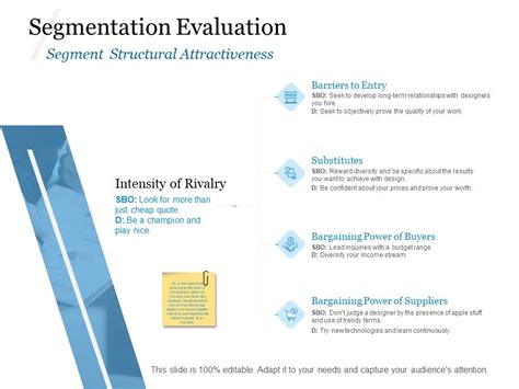 Evaluating Target Market Segments Segmentation Evaluation Substitutes