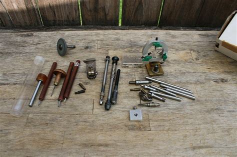 Lathe Tooling Group Of Assorted Lathe And Bench Tooling Collets Gravers