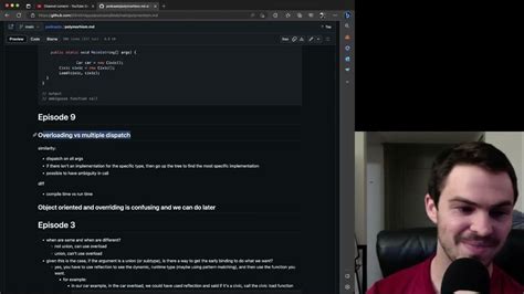 Overloading Vs Multiple Dispatch Youtube