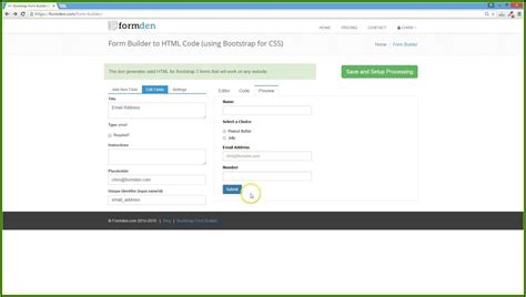 Bootstrap Responsive Form Generator Form Resume Examples 1zv807kv3x