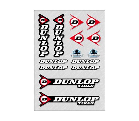 Commandez Planche Stickers Dunlop Stickers Project