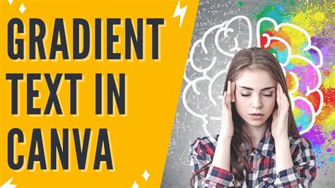 How To Add Gradient Color To Text In Canva Youtube