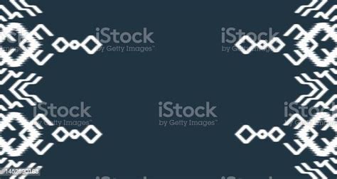 Ikat 원활한 패턴 디자인 아트 장식 부족 수직의 민족 추상 기하학적 패턴 벡터 일러스트 레이 션 Ep54 0명에 대한 스톡