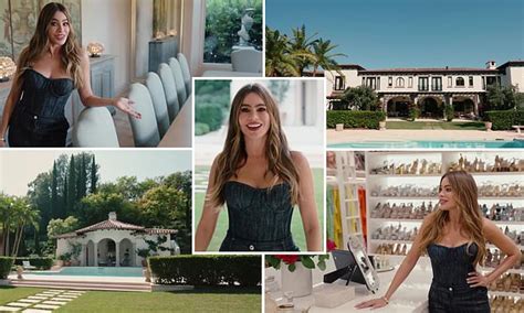 Sofia Vergara Invites Fans Inside Her 26m Mansion In Beverly Park As She Coos The Bedroom Is