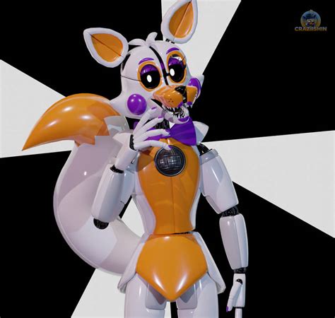 The Lolbit Stylized Basic Blender Fnaf By Craziishin On Deviantart