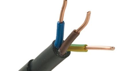 High Tuff 15mm 3 Core 1 Meter Black