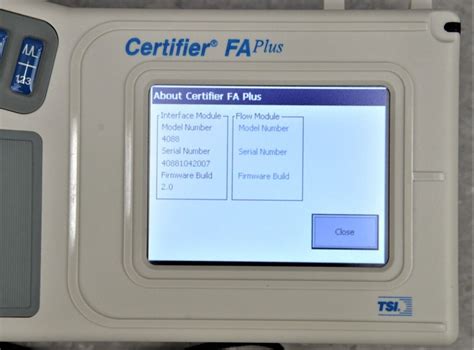 Tsi Certifier Fa Plus 4088 D Analyzer Flowmeter Rhino Trade Llc