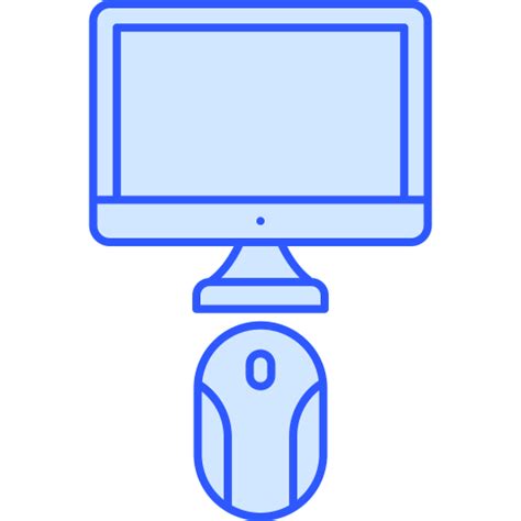 Computer Generic Blue Icon