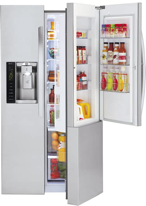 Lg Lsxs26386s 36 Inch Side By Side Refrigerator With Door In Door