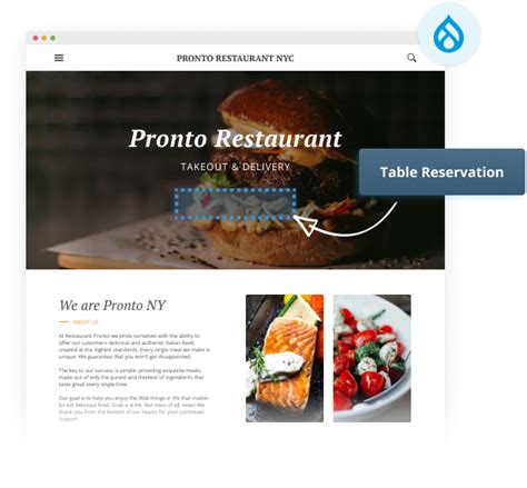 Free Drupal Restaurant Reservation System