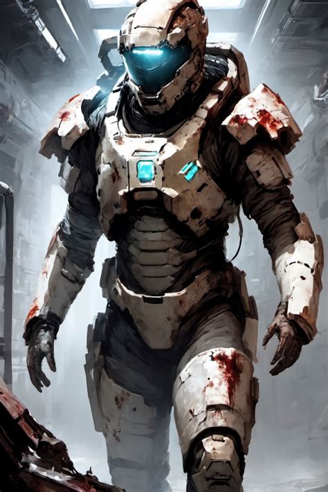 Dead Space Helmet Concept Art