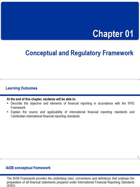 Ch01 Conceptual And Regulator Framework V2 Pdf International