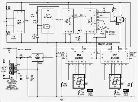 Simple Frequency Meter Circuit Diagram Accurate Analogue Fre