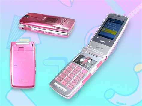 Vintage Y2k Pink Sanyo Mobile Camera Flip Cell Phone Rare Tested