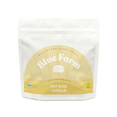 Oat Base Vanille Von Blue Farm Foodnewsgermanyde