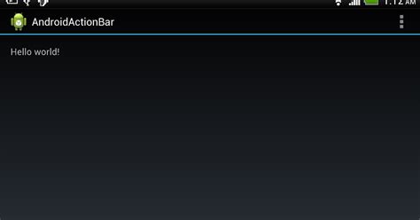 Android Er Display And Hide Actionbar In Xml