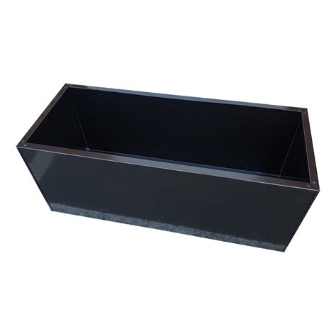 Rectangular Trough Planter — Galvanised Garden Supplies