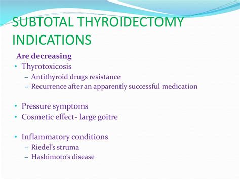 Ppt Subtotal Thyroidectomy Powerpoint Presentation Free Download