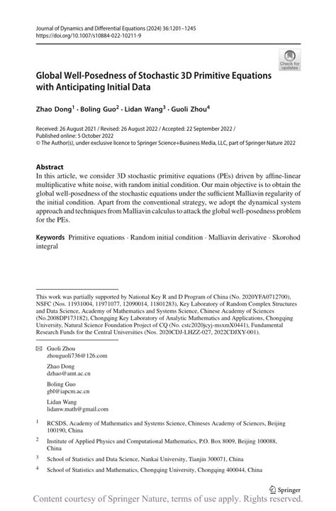 global well posedness of stochastic 3d primitive equations with