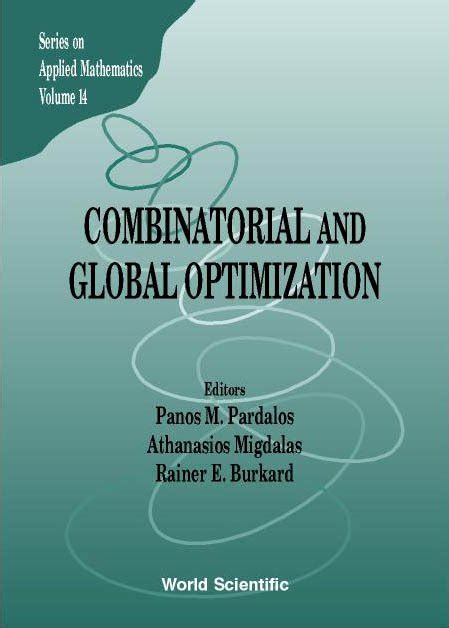 Combinatorial And Global Optimization Series On Applied Mathematics