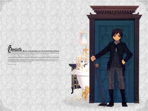 Takeda Hinata Kujou Kazuya Victorica De Blois Gosick Jpeg Artifacts