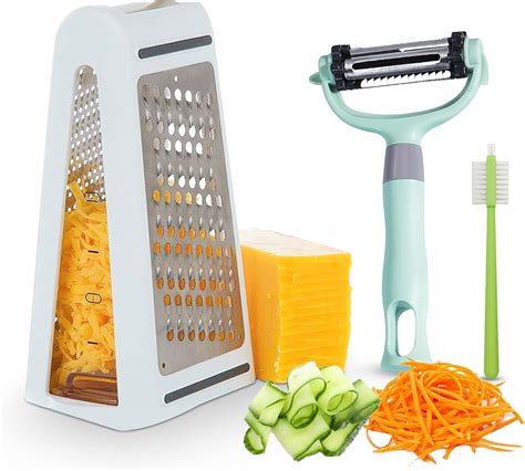 Buybrilliance Cheese Grater 2 Way Grate And Measure For