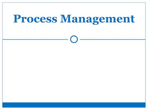 Process Management In Operating System Pdf Pdf
