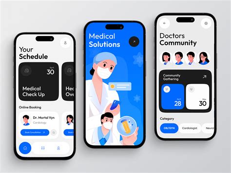 Medic Medical Healthcare Mobile App By Syafrini Nabilla For Gintera On Dribbble