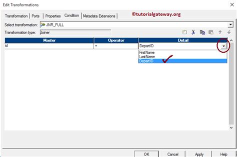 Full Outer Join In Informatica